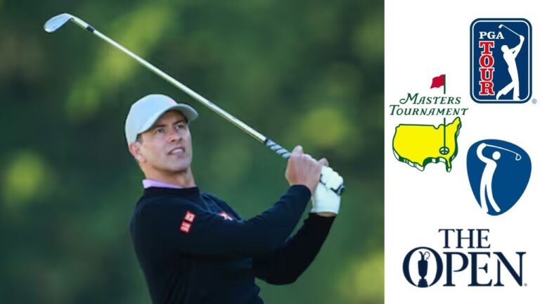 All Major Wins of Adam Scott till 2026