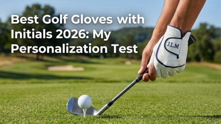 10 Best Golf Gloves With Initials 2026: My Personalization Test